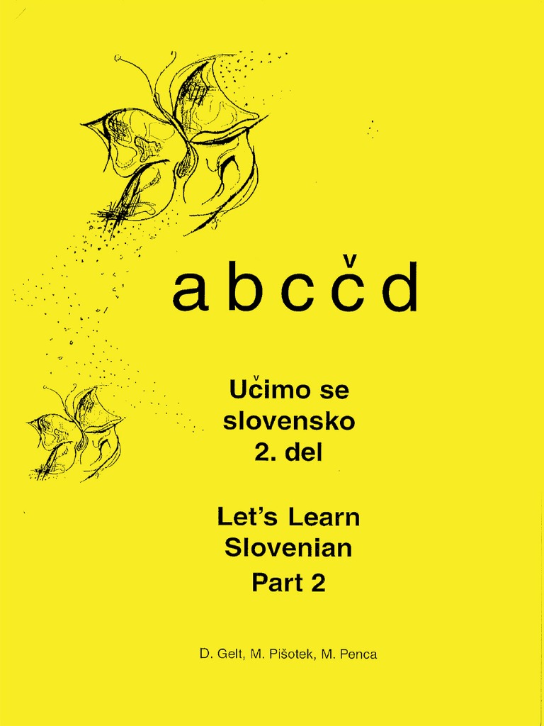 Learn Slovenian 2 | PDF