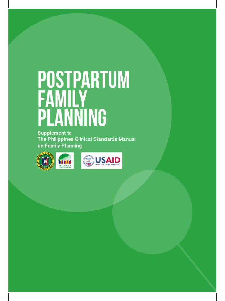 PostPartum Family Planning PDF | PDF | Birth Control | Family Planning