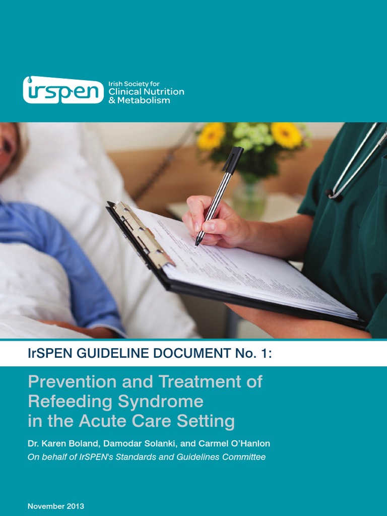 Refeeding Syndome Guideline | PDF | Malnutrition | Preventive Healthcare