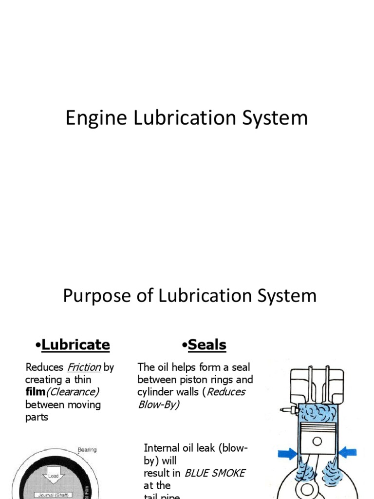 Lubrication System | PDF | Internal Combustion Engine | Propulsion