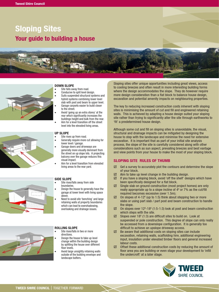 Slope Site Solutions | Garage (Residential) | Excavation (Archaeology)