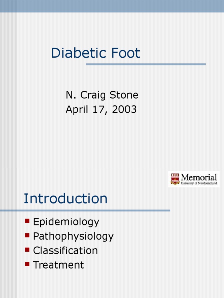 Diabetic Foot | PDF | Peripheral Neuropathy | Epidemiology
