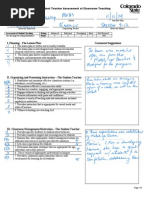 Classroom Observation and Monitoring Tool For School Heads | PDF