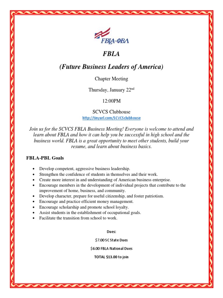 FBLA Kmail Blog Flyer | PDF