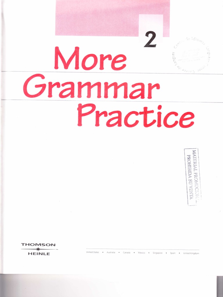 More Grammar Practice 2 | PDF | English Grammar | Adjective