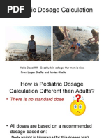 Clexane Dosage Calculation Table | PDF