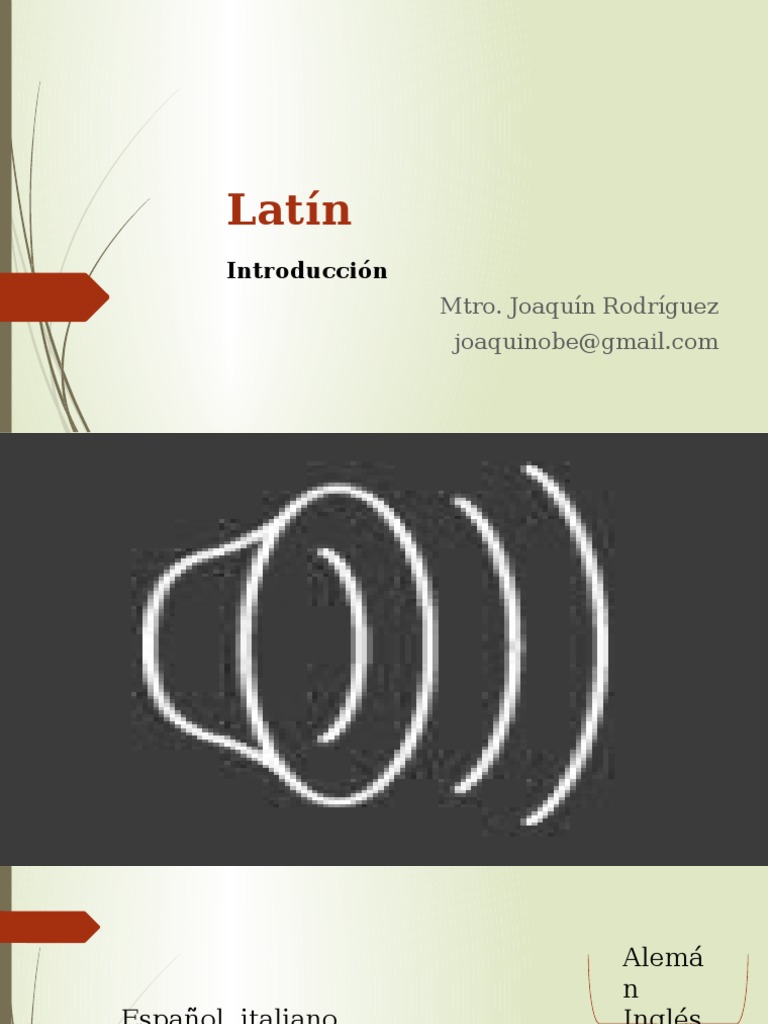 1-Introducción Latin | PDF | Estudios de idiomas extranjeros | Religión ...