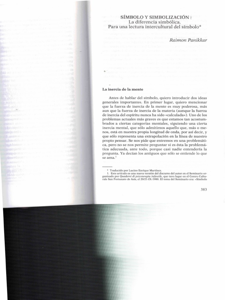 Símbolo y Simbolización | PDF
