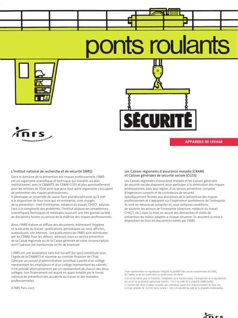 Ponts Roulants | PDF | Pont | Contrôle non destructif