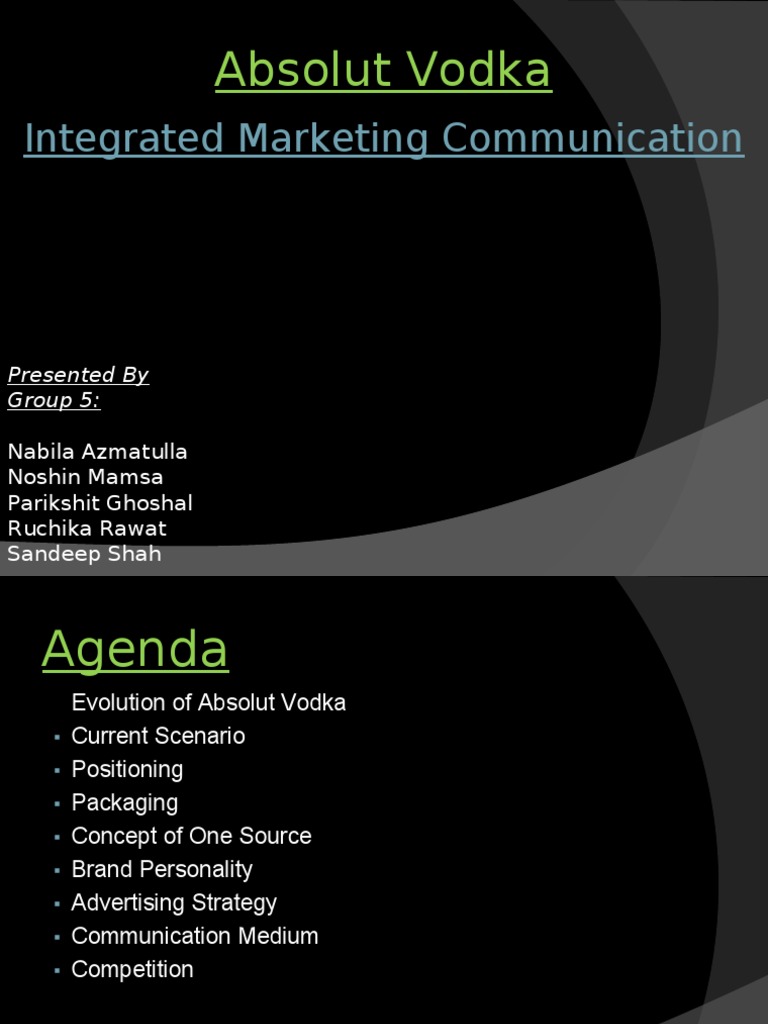 Absolut Vodka | PDF | Advertising | Business