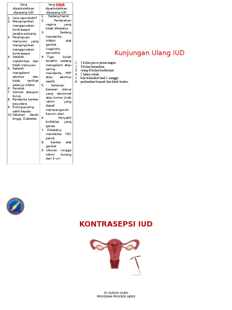Leaflet IUD | PDF