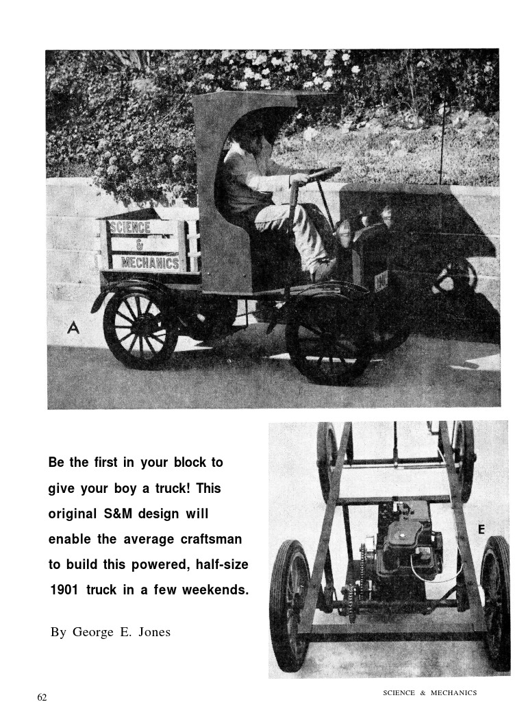 1901 Half Scale Truck | PDF | Screw | Axle
