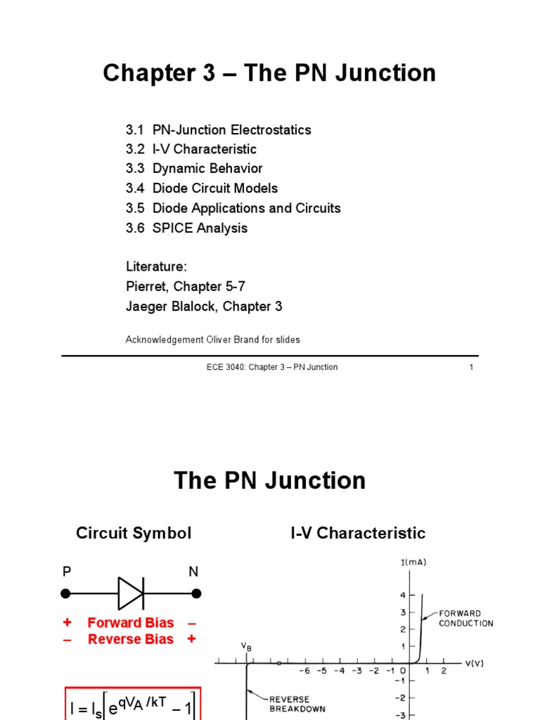 MSB Chapter3+v2 | PDF | Rectifier | P–N Junction