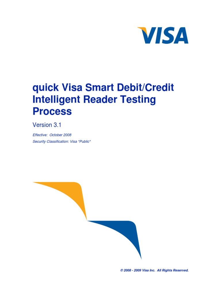 QVSDC IRWIN Testing Process | PDF | Visa Inc. | Point Of Sale