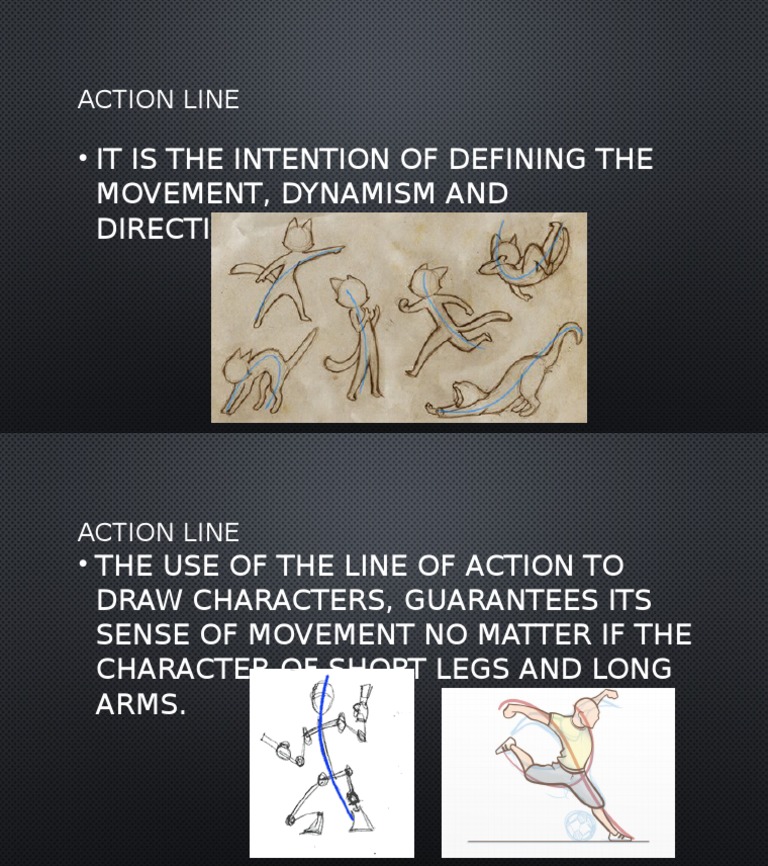 Understanding Action Lines in Art | PDF
