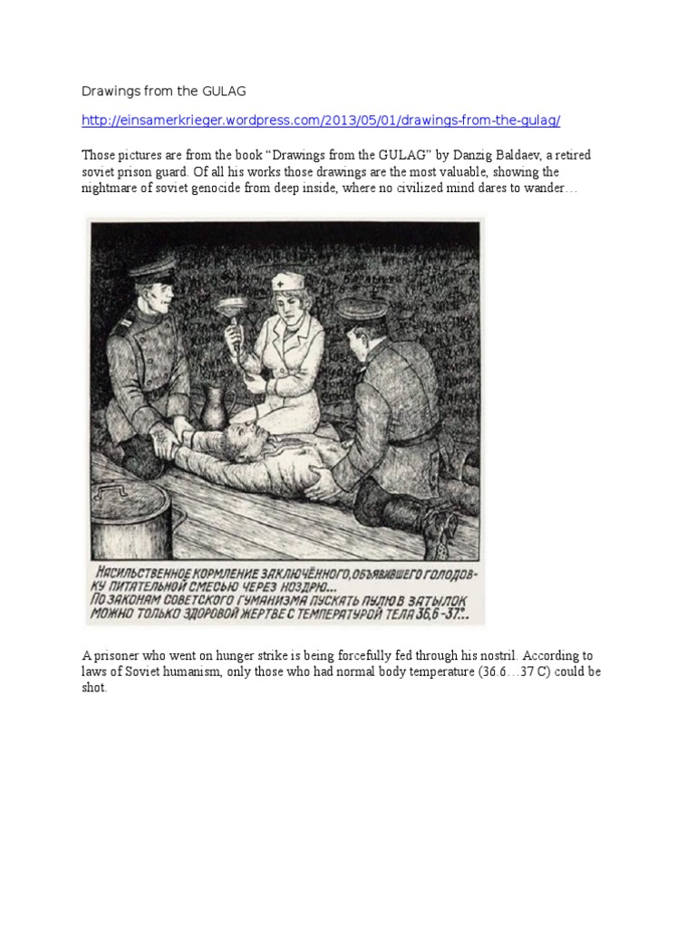 Drawings From The GULAG (Bolshevik Extermination Camps in Russia) | PDF ...
