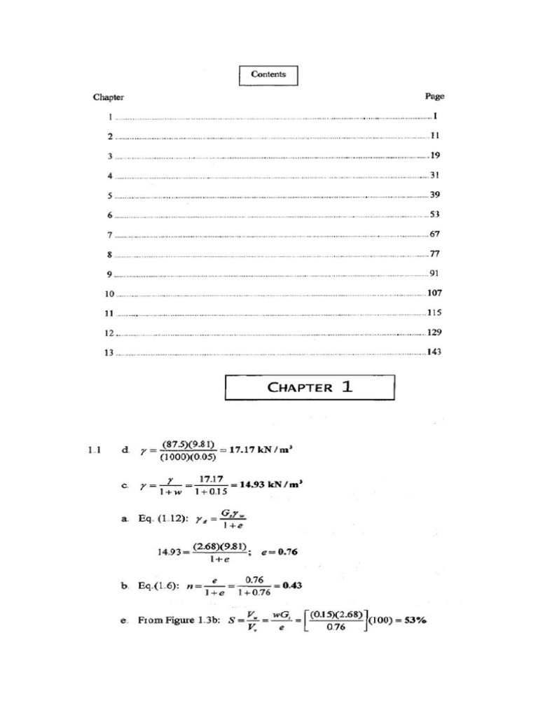 Solucionario de Braja Das | PDF