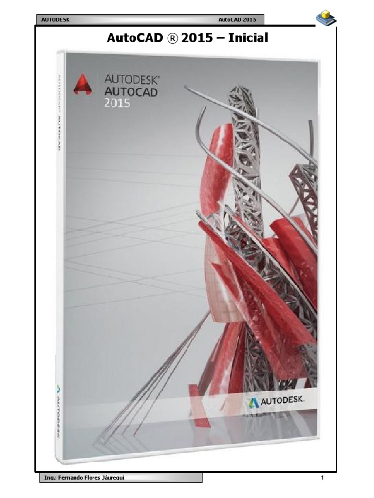 AUTOCAD 2015 Inicial | PDF | Unidades de medida | Pulgada