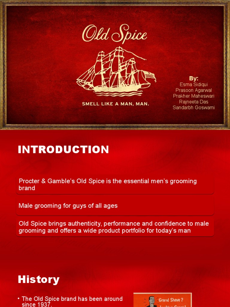 Old Spice Logo History