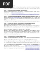Country Risk Premium Estimates 2024 | PDF | Central America | Bonds ...