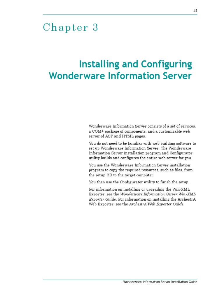 Wonderware#3 | Download Free PDF | Web Server | Internet & Web