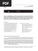 Biamp Data Sheet Tesiraforte x1600 Feb22 | PDF | Usb | Digital Signal ...