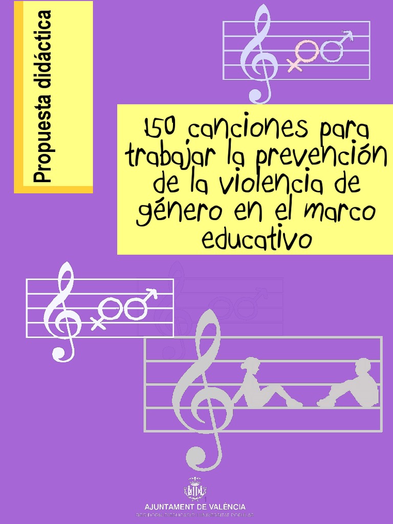 150 Canciones para Trabajar La Violencia de Género en El Marco ...