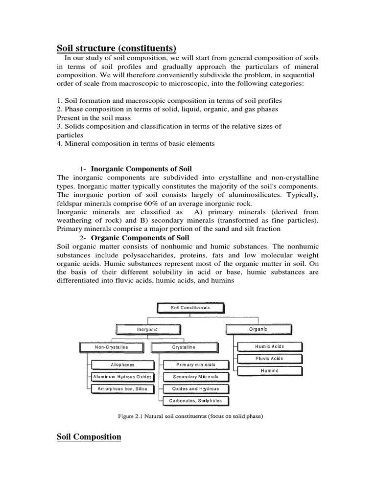 Soil Structure | PDF | Weathering | Soil