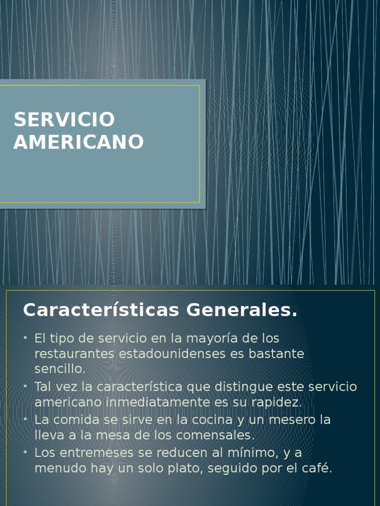 Servicio Americano | PDF