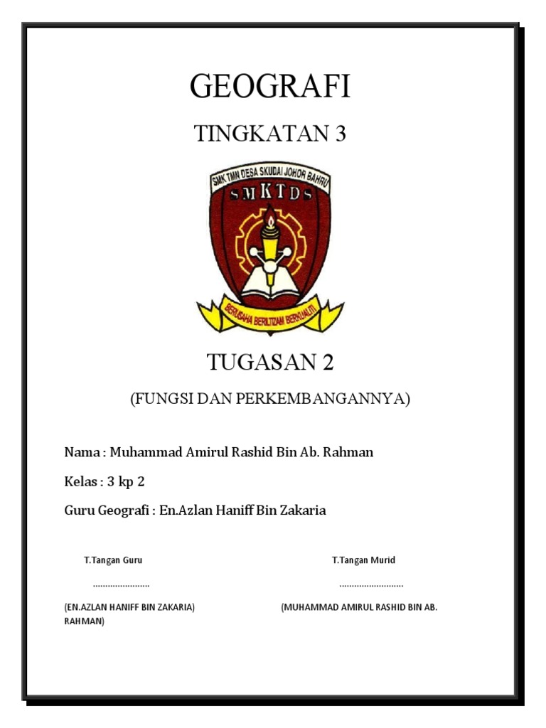 Geografi Form 3 | PDF