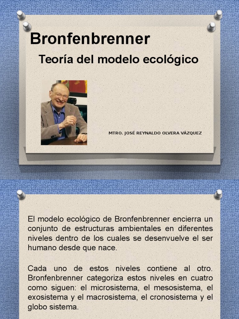 Bronfen Brenner | PDF | Ecología | Institución