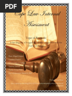 CAPE Law Unit 2 Paper 2 2018 | PDF