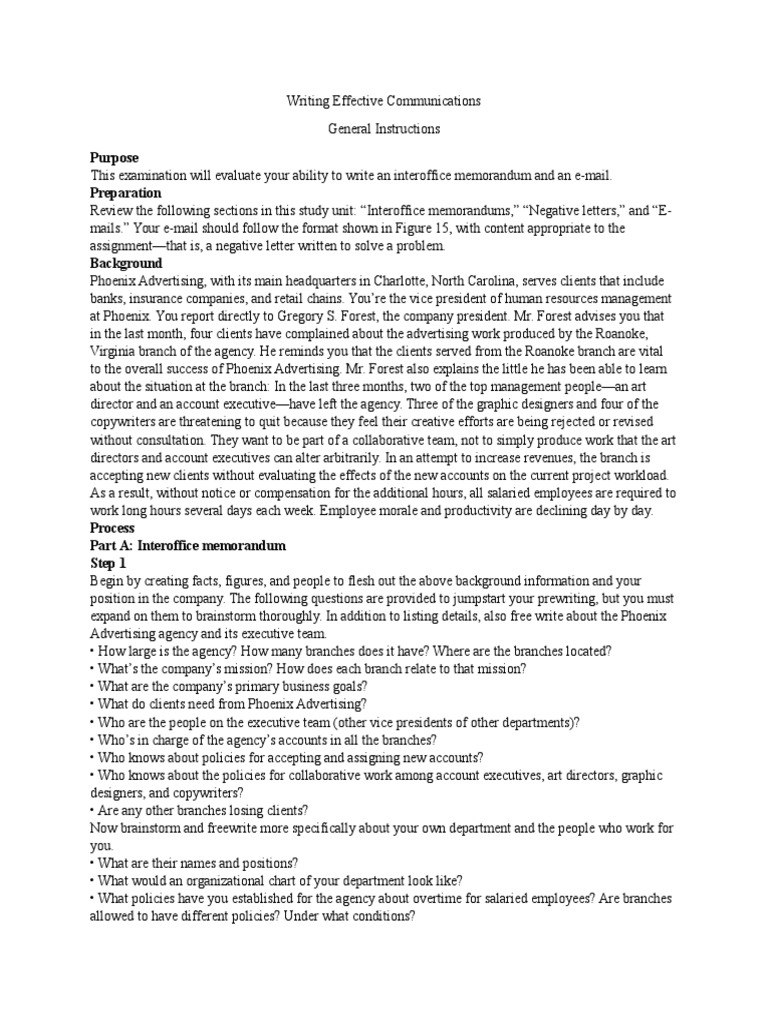 Effective Communication | PDF | Email | Paragraph