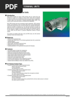 Vav - Unit - Titus Make | PDF | Duct (Flow) | Manufactured Goods
