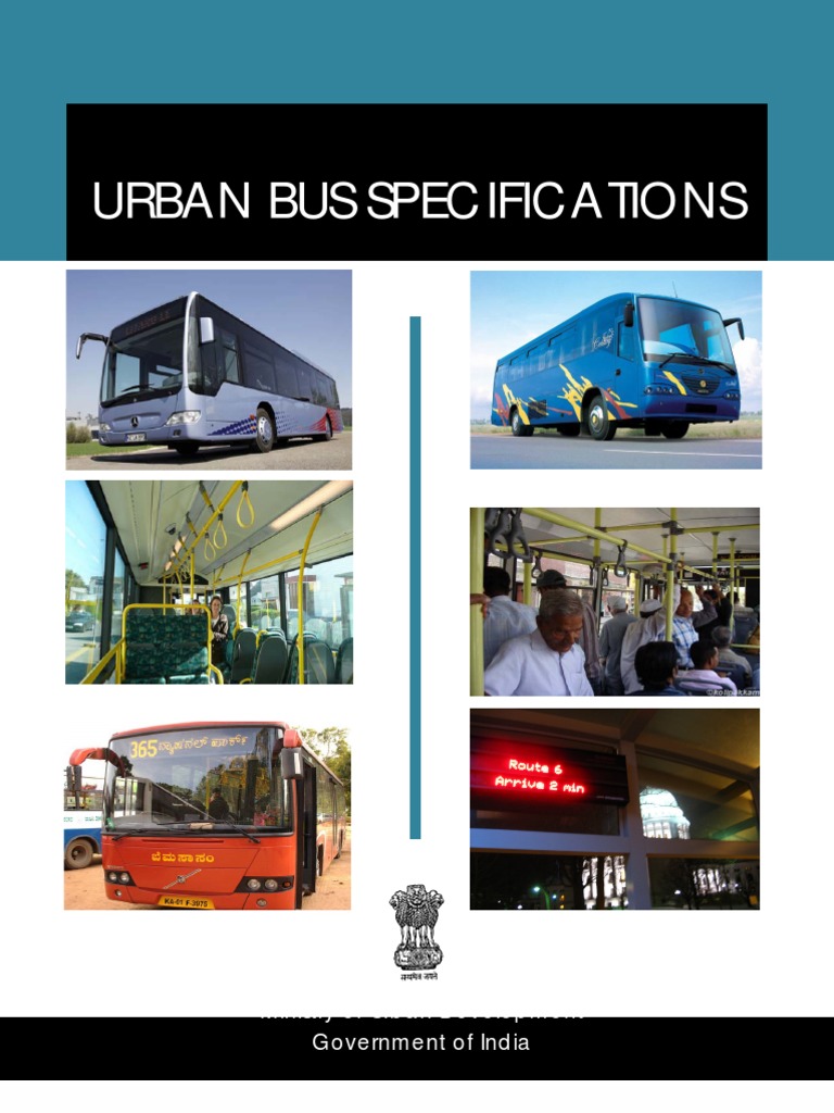 Urban Bus Specs for Indian Cities | PDF | Automatic Transmission | Bus