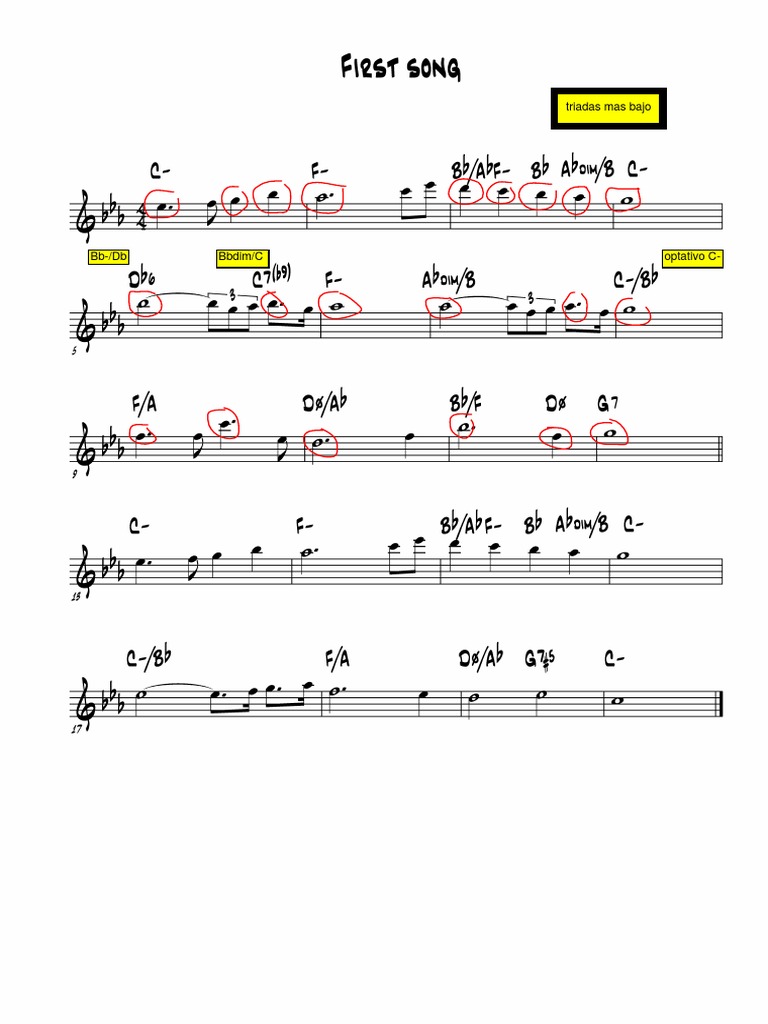 First Song Charlie Haden | PDF