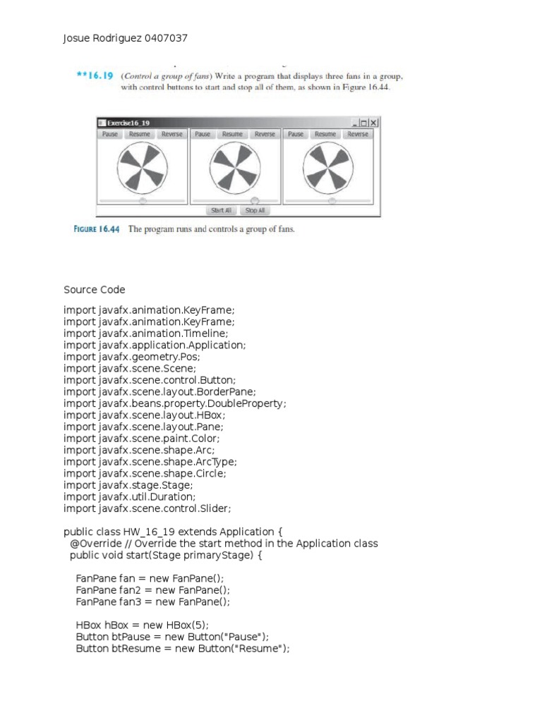 Control A Group of Fans With Java FX | Download Free PDF | Computing Platforms | Software ...
