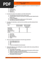 Biostatistics - Multiple Choice Questions | PDF | Sensitivity And Specificity | Correlation And ...