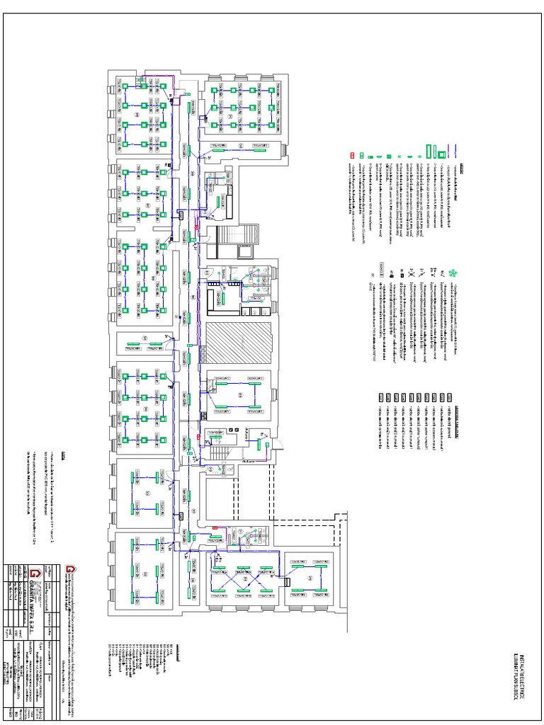 Ie02 - Instalatii Electrice Iluminat Plan Subsol | PDF