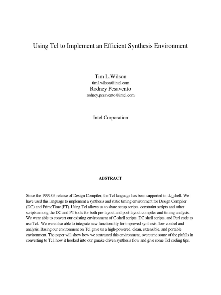 Bsnug00 Wilson Final | PDF | Subroutine | Scripting Language