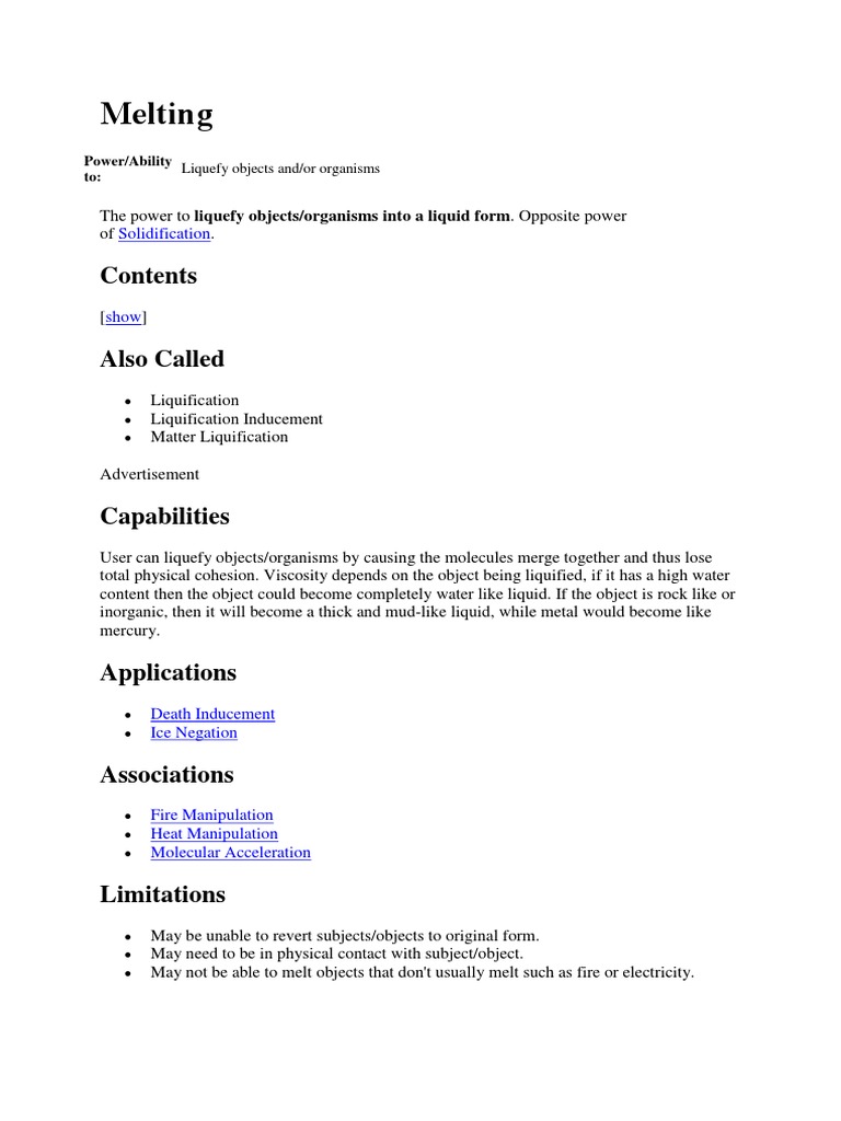 Melting | PDF | Technology & Engineering