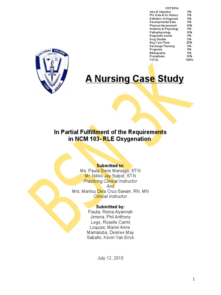 Case Study On Chronic Kidney Disease | PDF | Urinary Bladder | Kidney