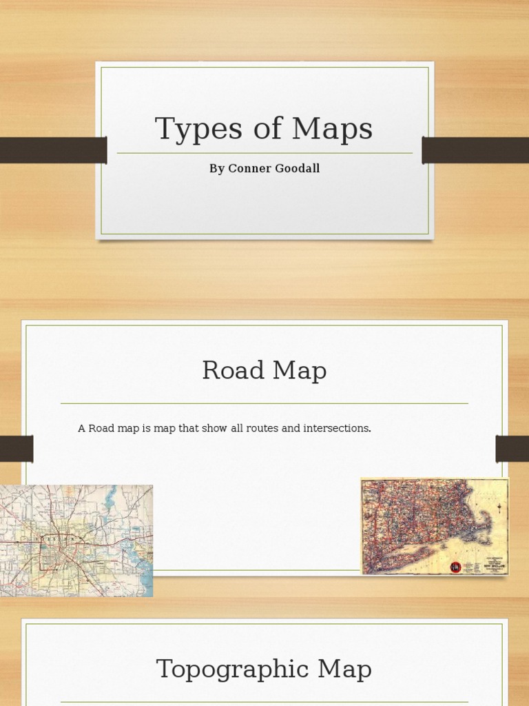 Types Of Maps PDF