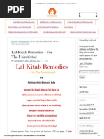 Lal Kitab 1940 | PDF