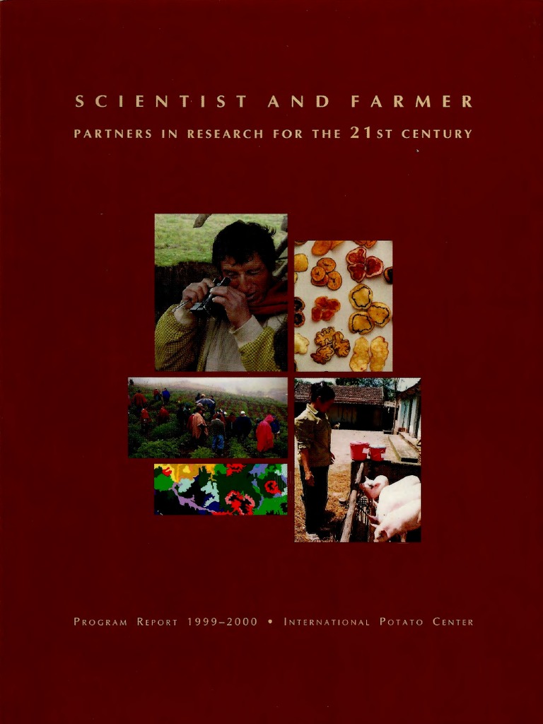 CIP Program Report 1999-2000 | PDF | Potato | Urban Agriculture