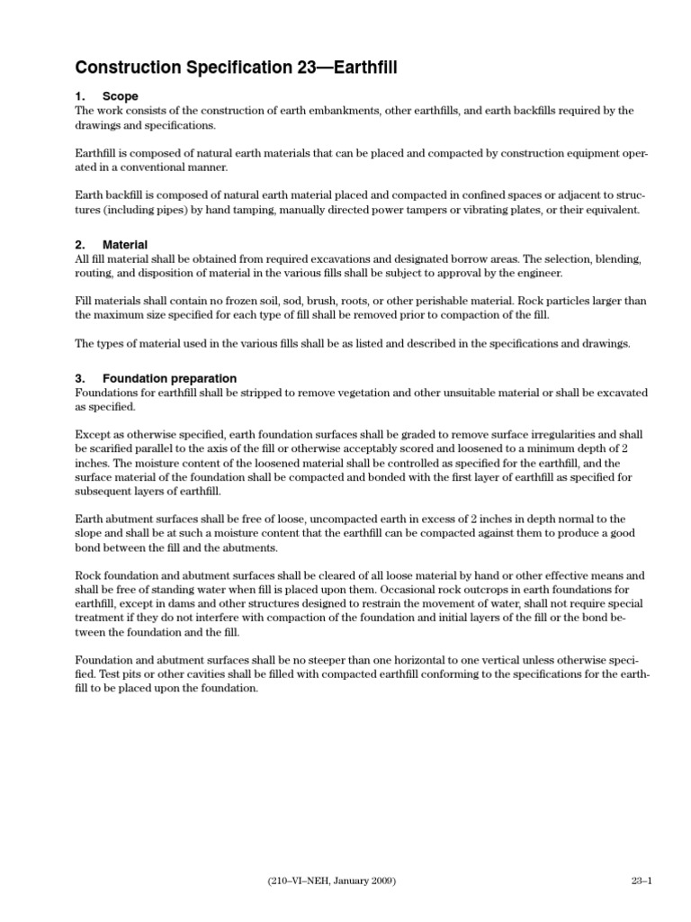 Construction Specification PDF | PDF