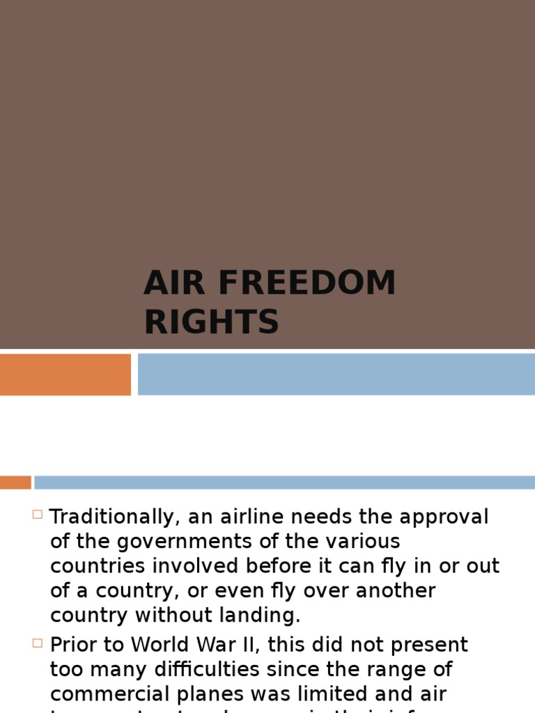 Air Freedom Rights | Download Free PDF | International Relations ...