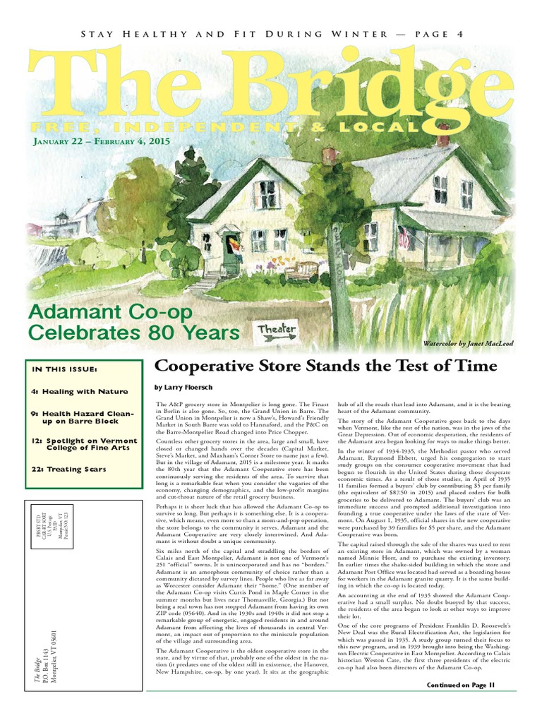 Adamant Co-Op Celebrates 80 Years: Cooperative Store Stands The Test of ...
