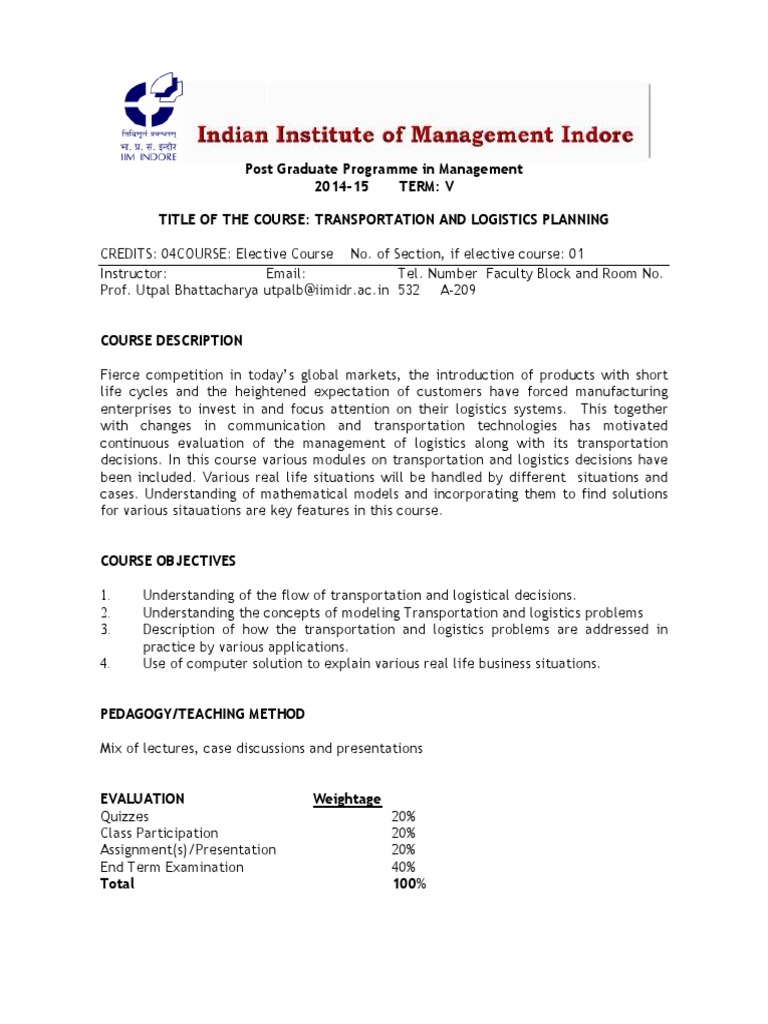 TLP V 2014 PDF | PDF | Linear Programming | Logistics