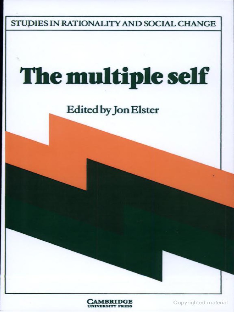 Jon Elster,The Multiple Self